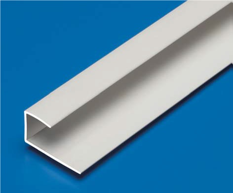 Perfil J Plástico Para Drywall 1/2 Perforado x 3mt